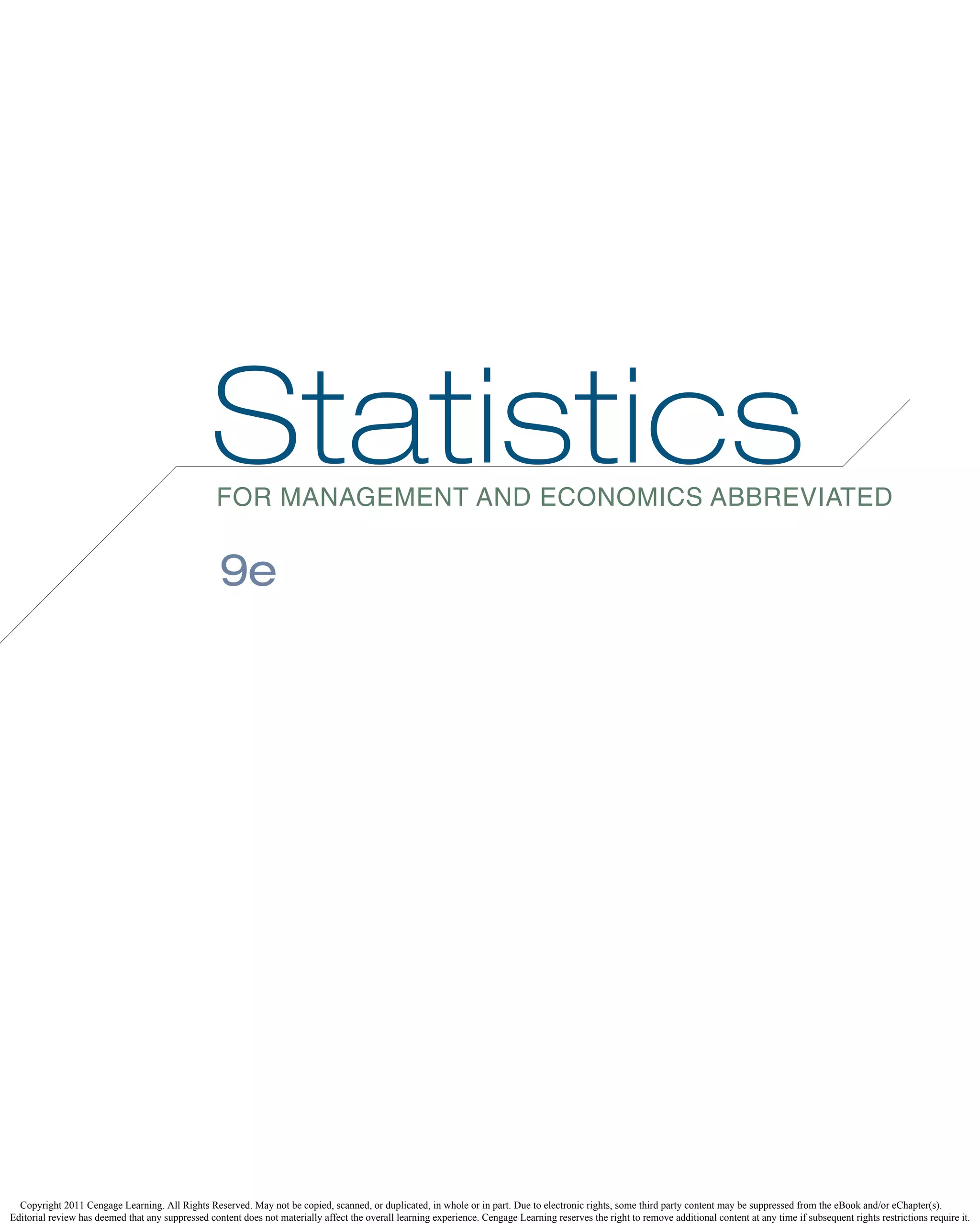 Statistics for Management and Economics 9th - Keller.pdf