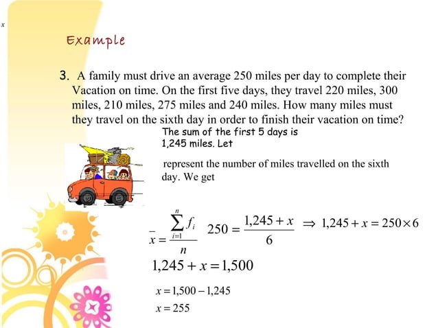 Statistics for math (English Version) | PPT