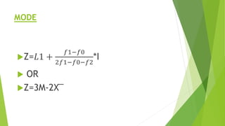 Statistics formula | PPT