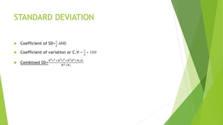 Statistics formula | PPT