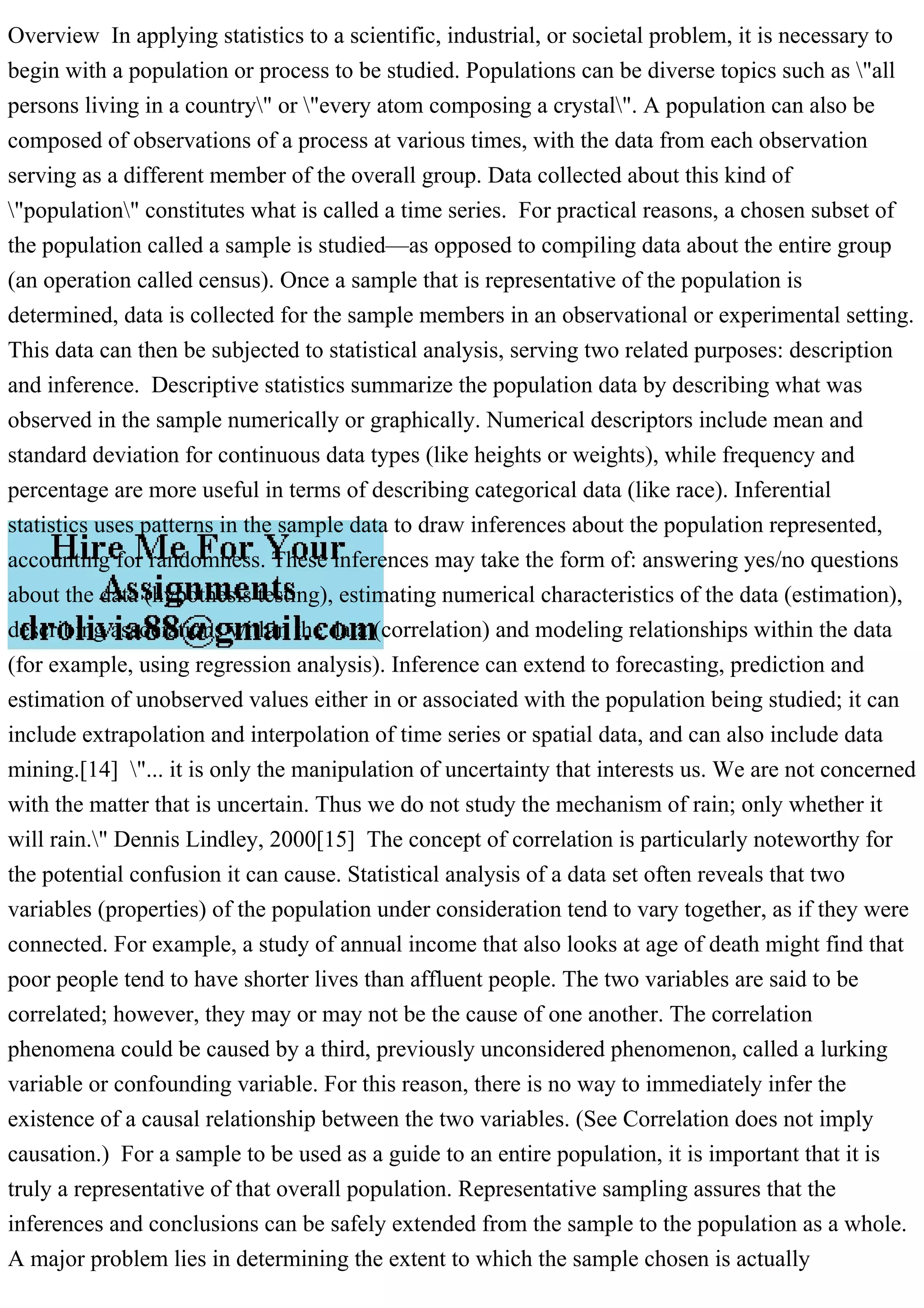 Statistics From Wikipedia, the free encyclopedia Jump to navigation.pdf