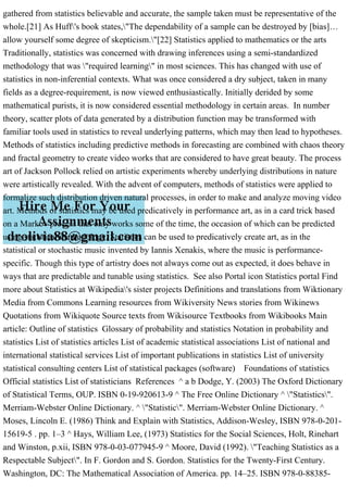 Statistics From Wikipedia, the free encyclopedia Jump to navigation.pdf | Physics | Science