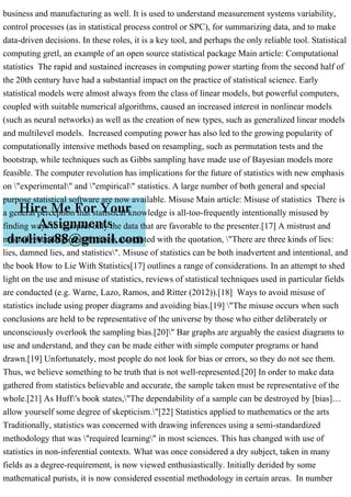 Statistics From Wikipedia, the free encyclopedia Jump to navigation.pdf ...