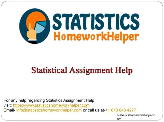 Statistical Assignment Help | PPT