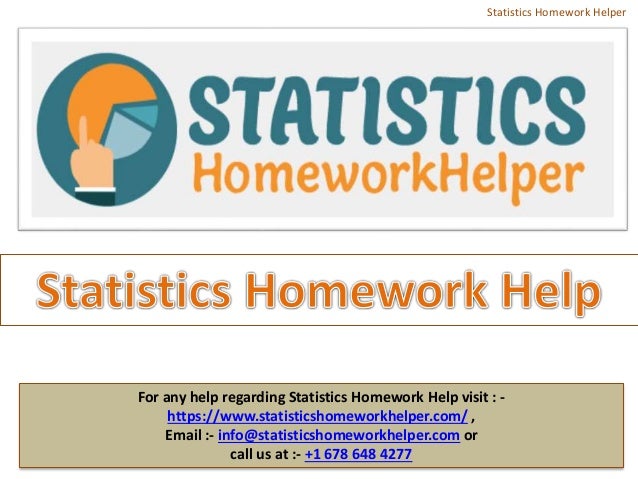 Statistics Homework Help | PPT