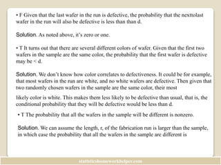 Mathematical Statistics Assignment Help | PPT