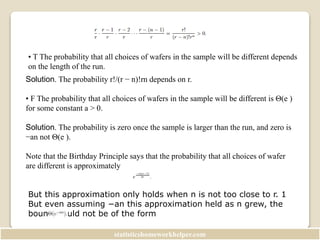 Mathematical Statistics Assignment Help | PPT
