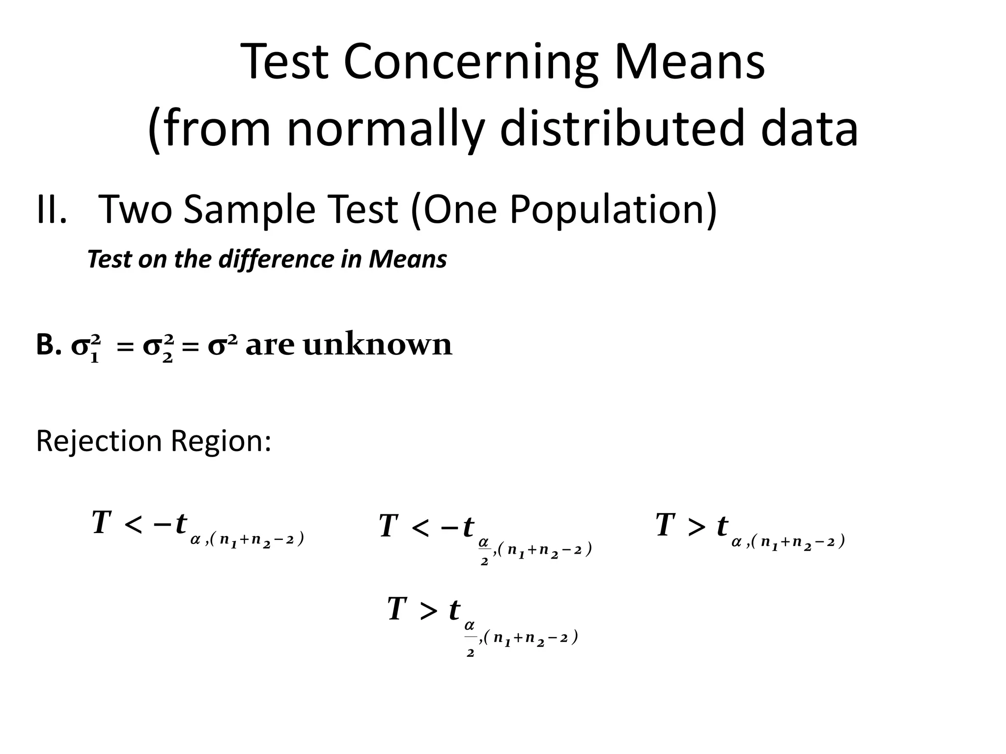 STATISTICS: Hypothesis Testing | PPTX