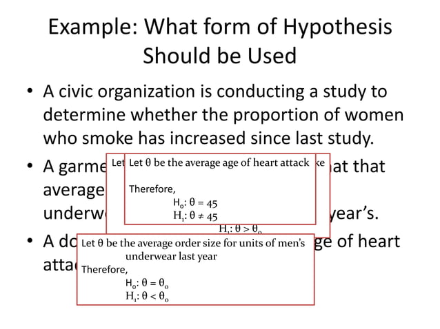 STATISTICS: Hypothesis Testing | PPTX
