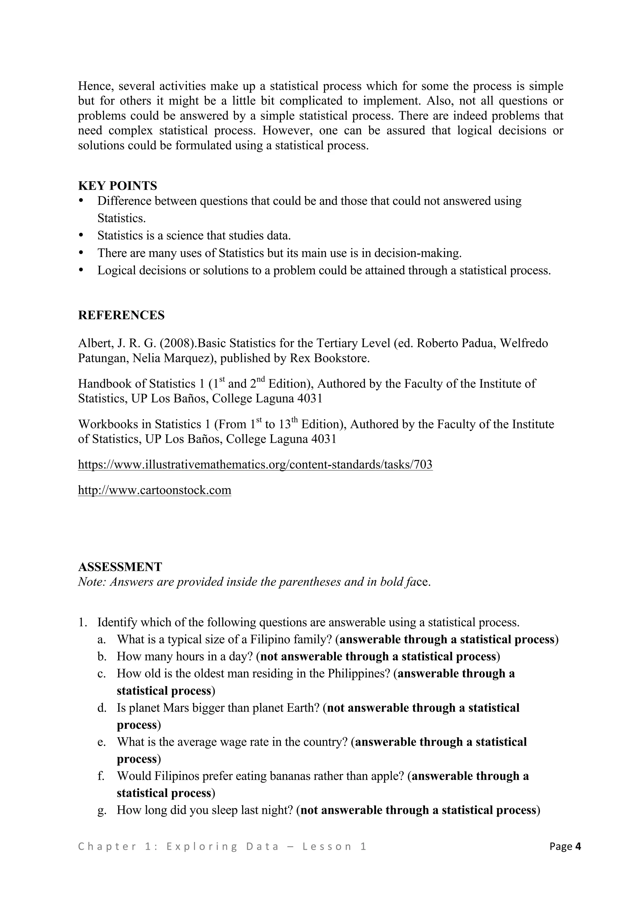 STATISTICS AND PROBABILITY (TEACHING GUIDE) | PDF