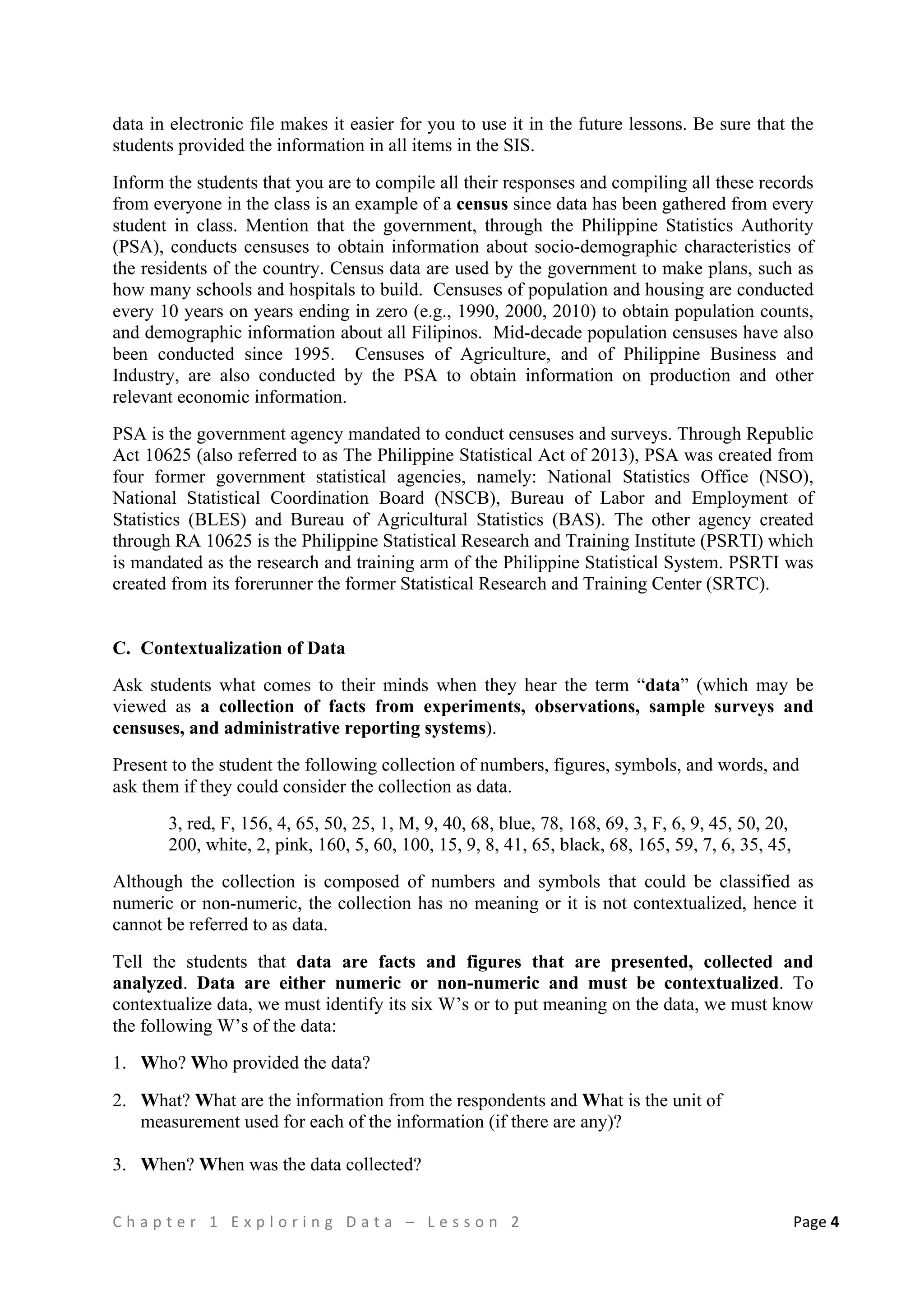 STATISTICS AND PROBABILITY (TEACHING GUIDE) | PDF