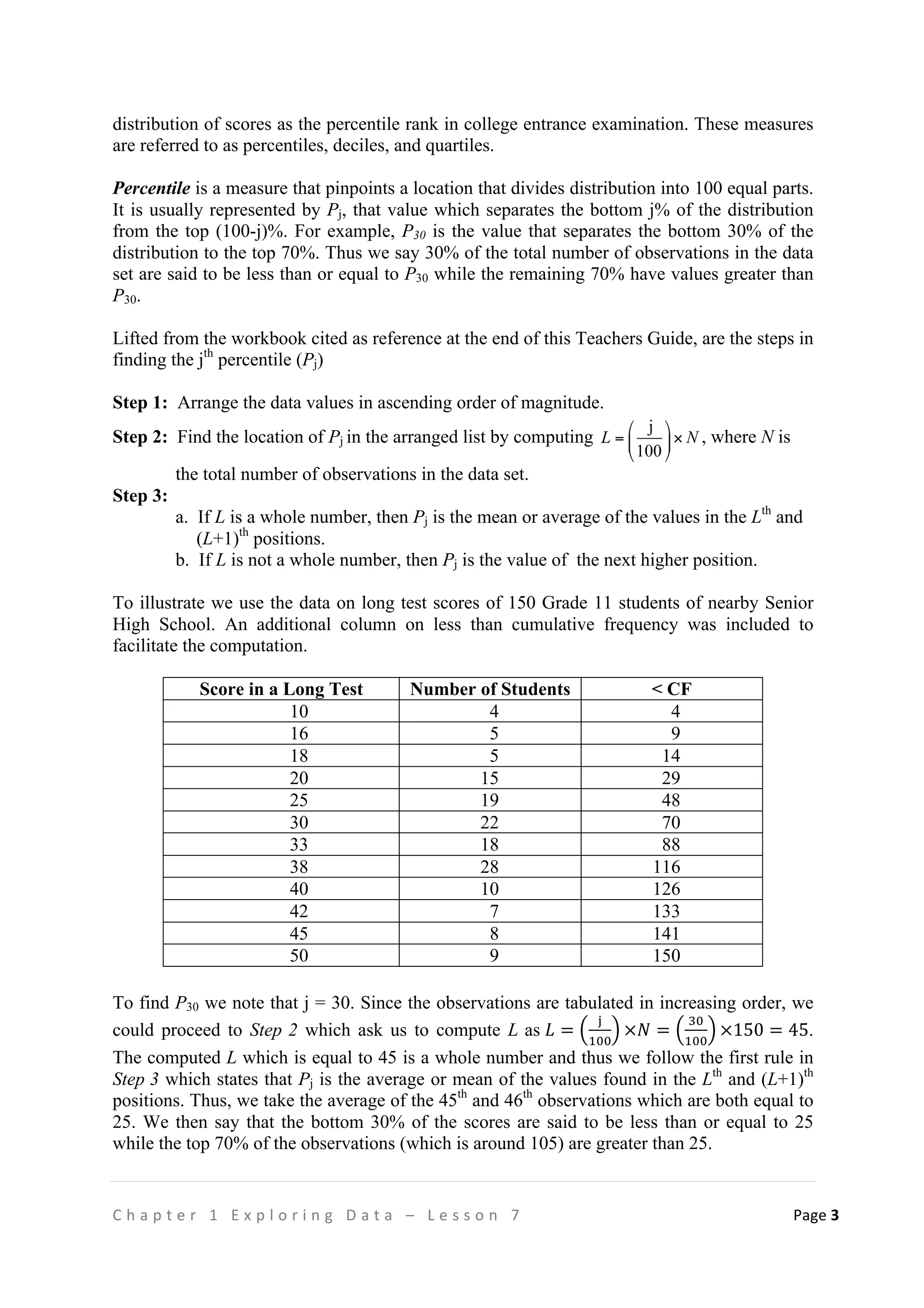 STATISTICS AND PROBABILITY (TEACHING GUIDE) | PDF
