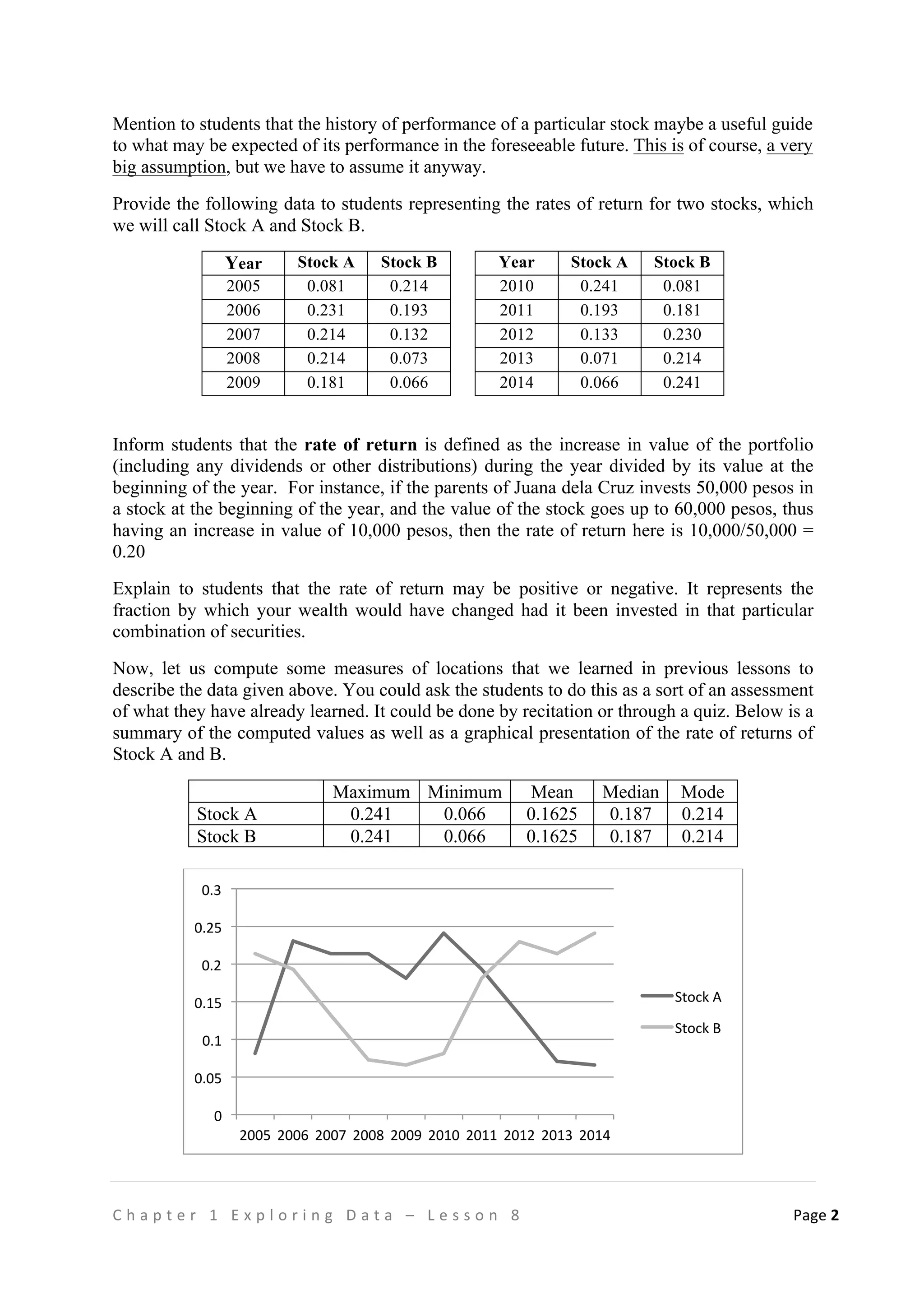 STATISTICS AND PROBABILITY (TEACHING GUIDE) | PDF