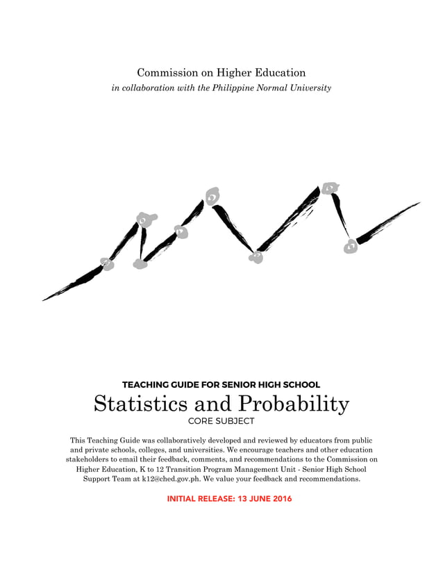 STATISTICS AND PROBABILITY (TEACHING GUIDE) | PDF | Professional School ...