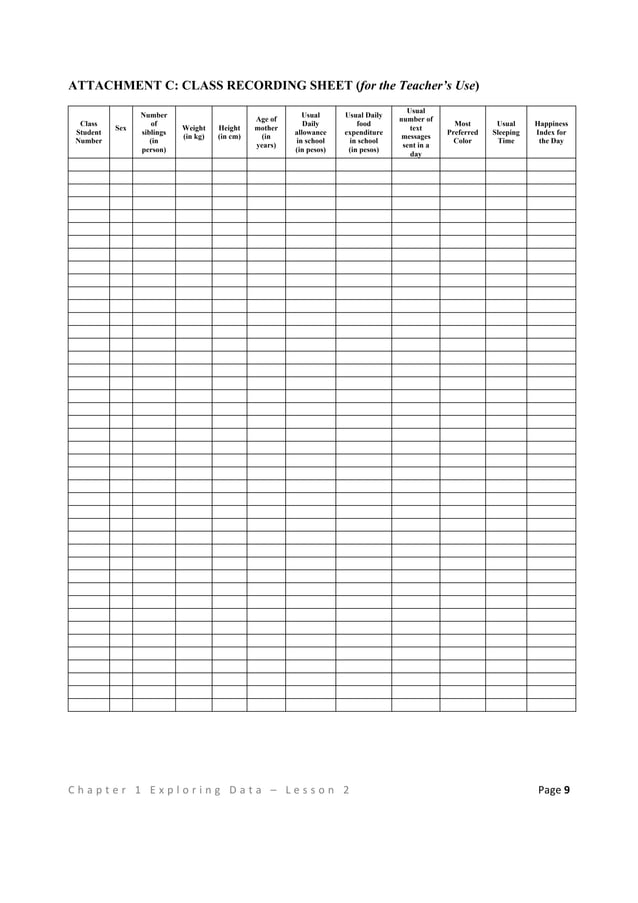 STATISTICS AND PROBABILITY (TEACHING GUIDE) | PDF | Professional School ...