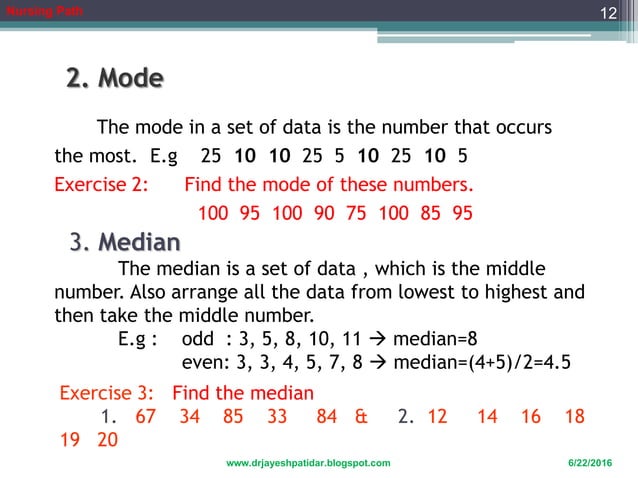 Statistics in nursing research | PDF