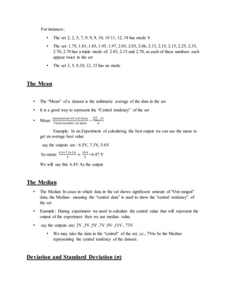 Statistics in real life engineering | PDF