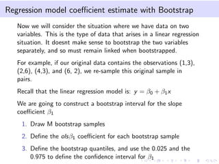 Introduction to Bootstrap and elements of Markov Chains | PPT