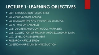 INTRODUCTION TO STATISTICS LECTURE 1.pptx