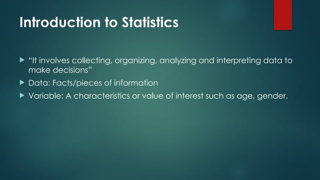 INTRODUCTION TO STATISTICS LECTURE 1.pptx