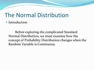 STATISTICS: Normal Distribution | PPTX