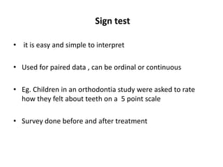 Statistics of Non-Parametric test Biostat.ppt