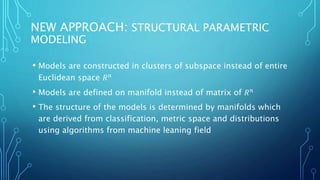 Statistics on manifold | PPTX