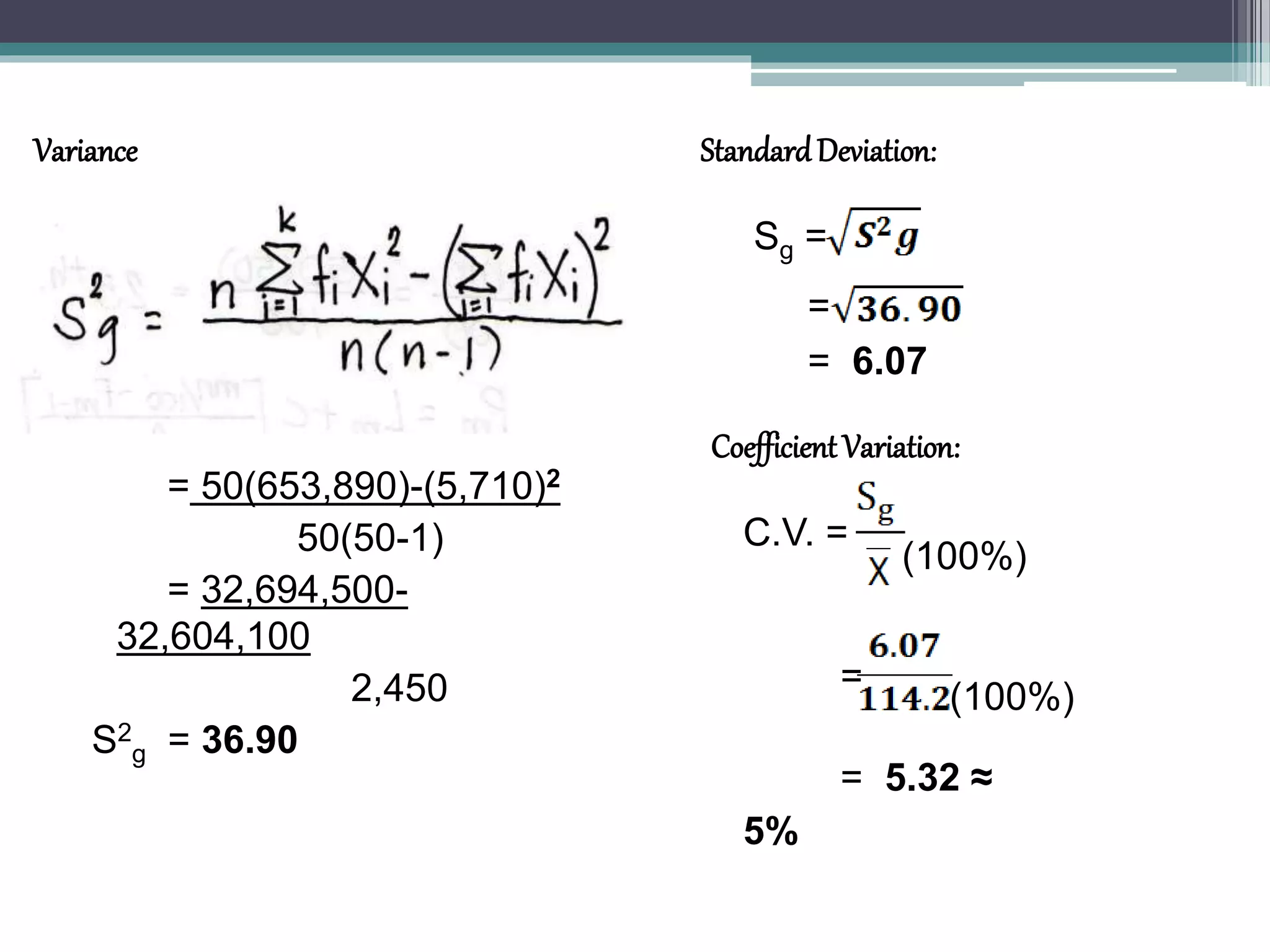 Statistics: Graph(grouped data) | PPT