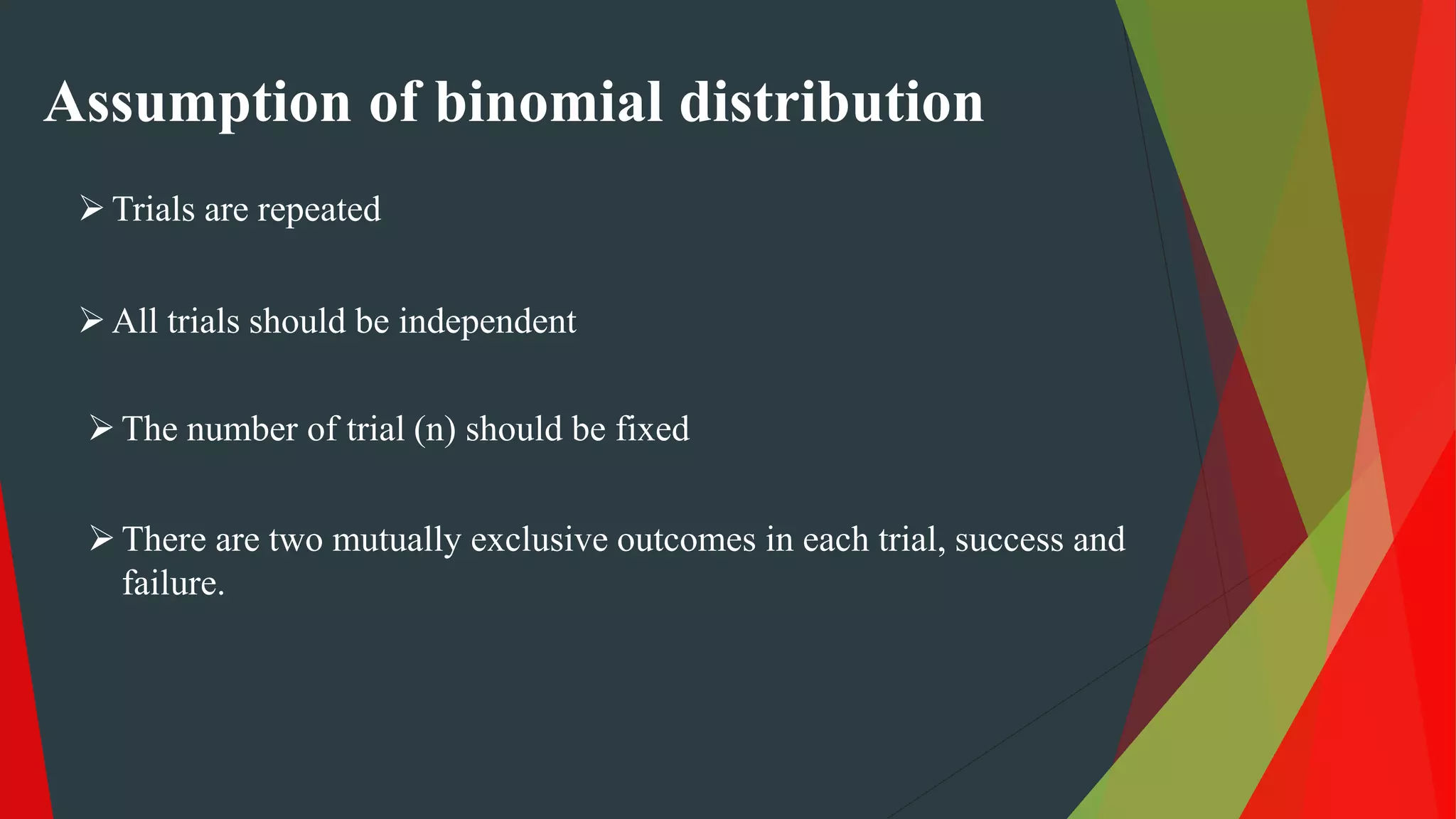 binomial distribution | PPTX