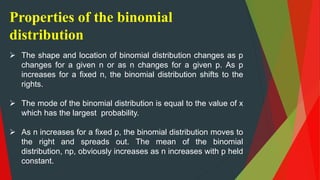 binomial distribution | PPTX