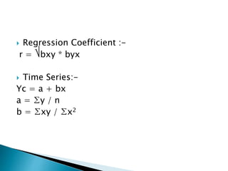 Statistics Formulas ppt | PPTX