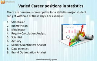 ABOUT STATISTICS | PPT