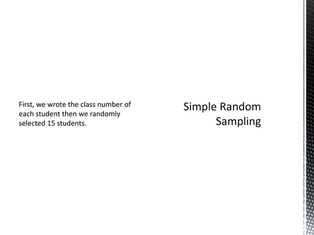 Statistics presentation | PPT