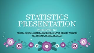 Introduction to Statistics | PPTX | Business | Business and Finance