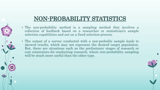 Introduction to Statistics | PPTX | Business | Business and Finance