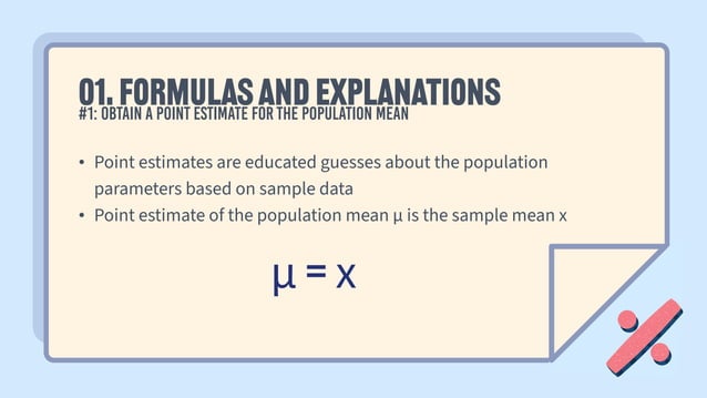 Estimating a Population Mean in Confidence Intervals | PDF | Physics | Science