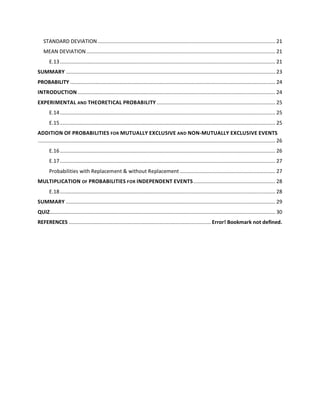 Statistics & Probability | PDF