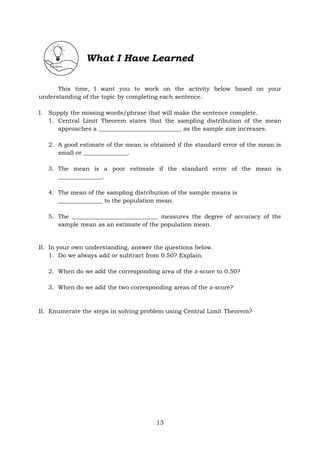 Statistics _ Probability_Q3_Mod6_Central Limit Theorem.pdf