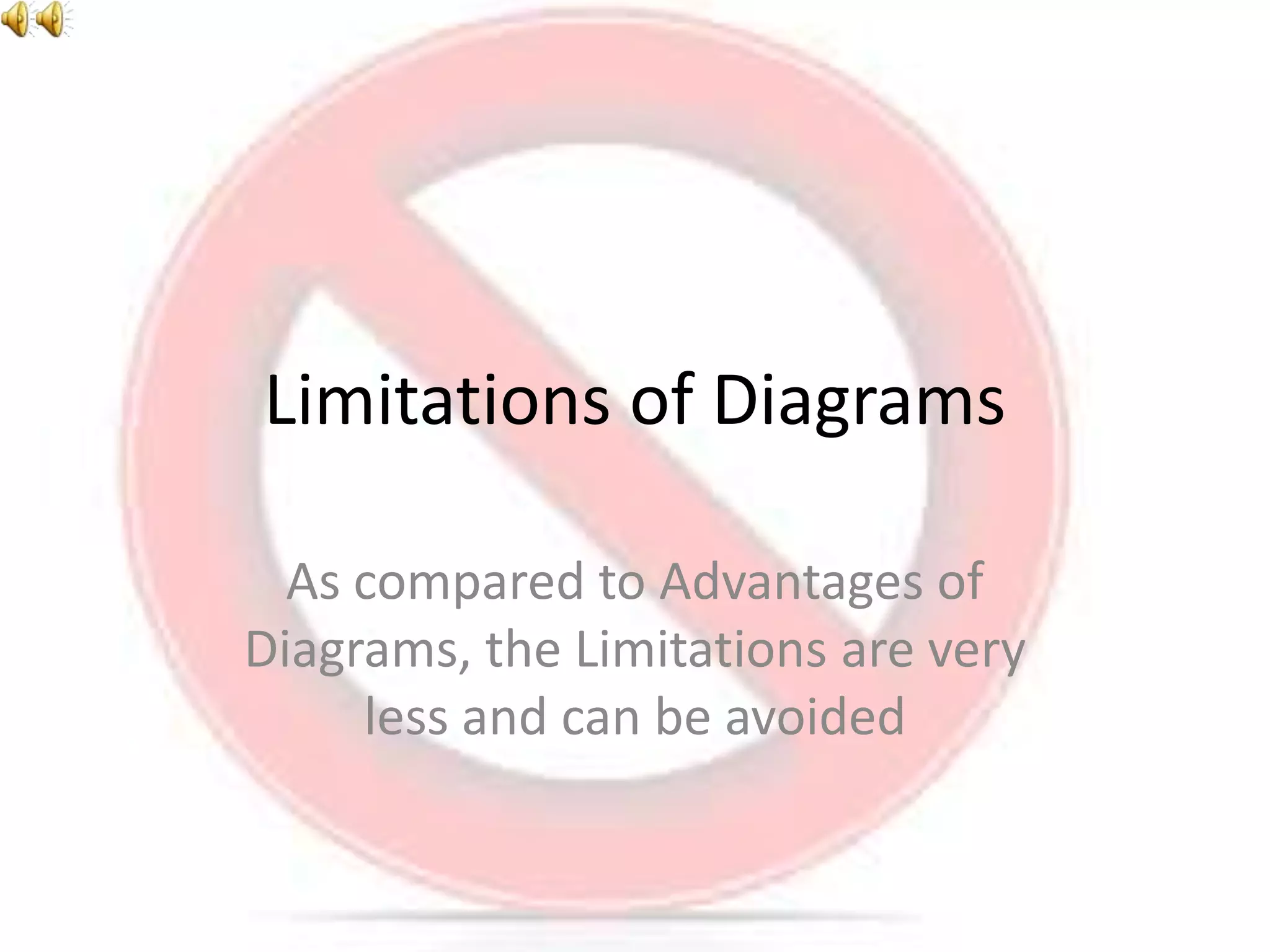 Advantages and Limitations for Diagrams and Graphs | PPTX