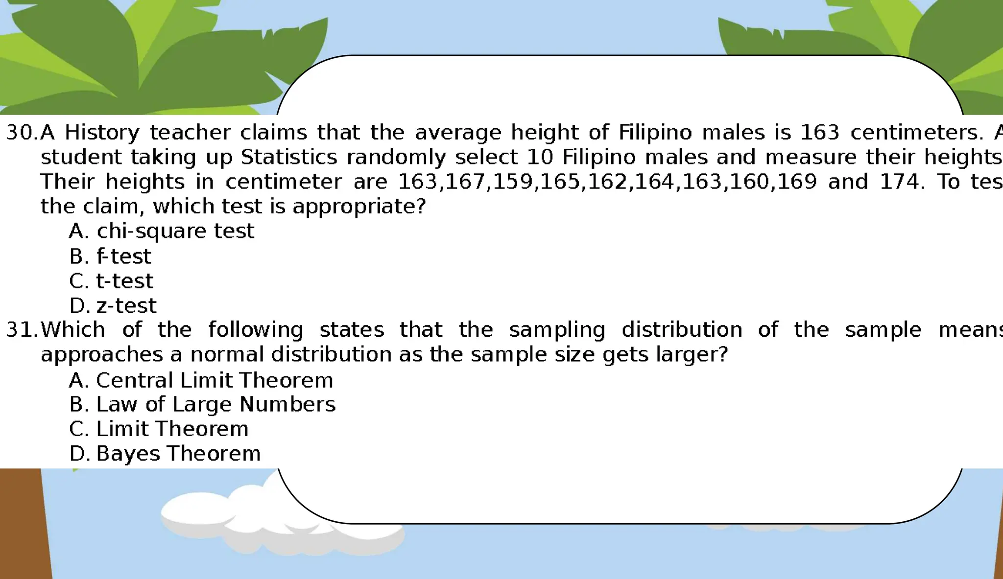 Statistics and Probability Reviewer.pptx | Physics | Science