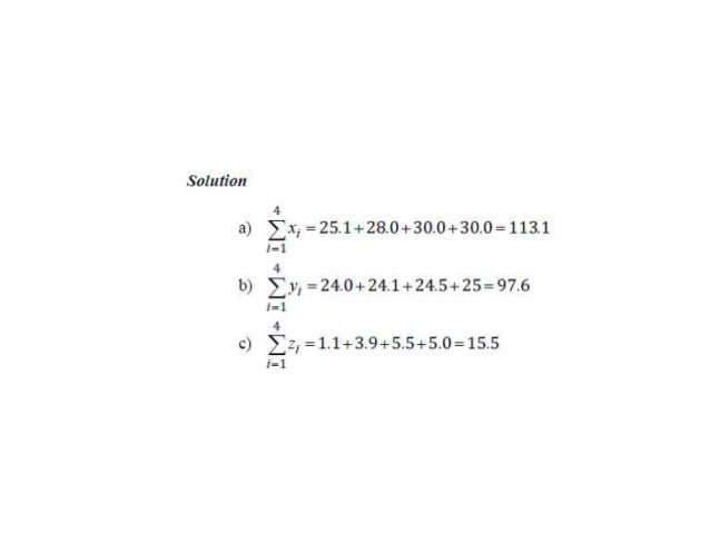 Statistics symbols and notations