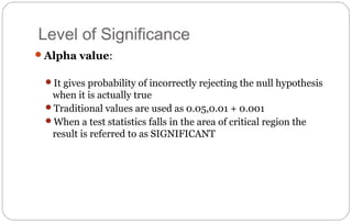 Statistics tests and Probablity | PPT