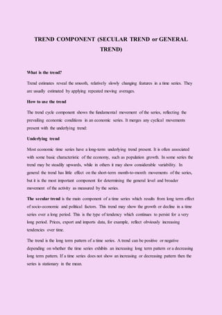 Trend and Seasonal Components / abshor.marantika / Dwi Puspita Rini | PDF