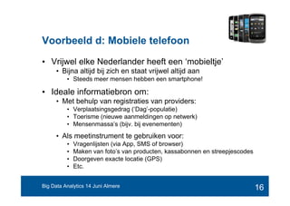 Statistiek en grote databestanden | PDF