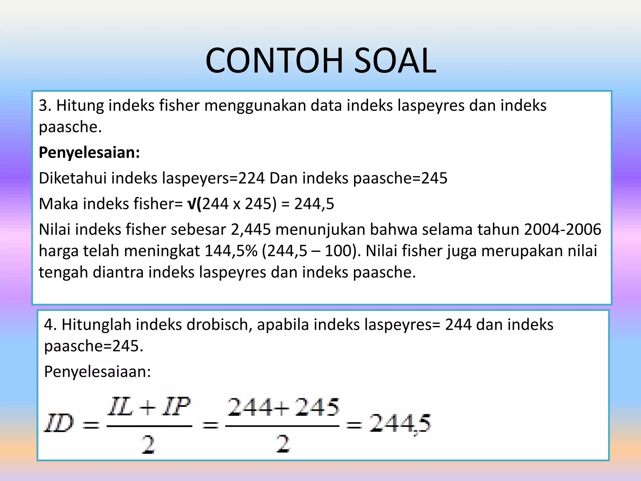 Statistik_ Angka Indeks | PPTX