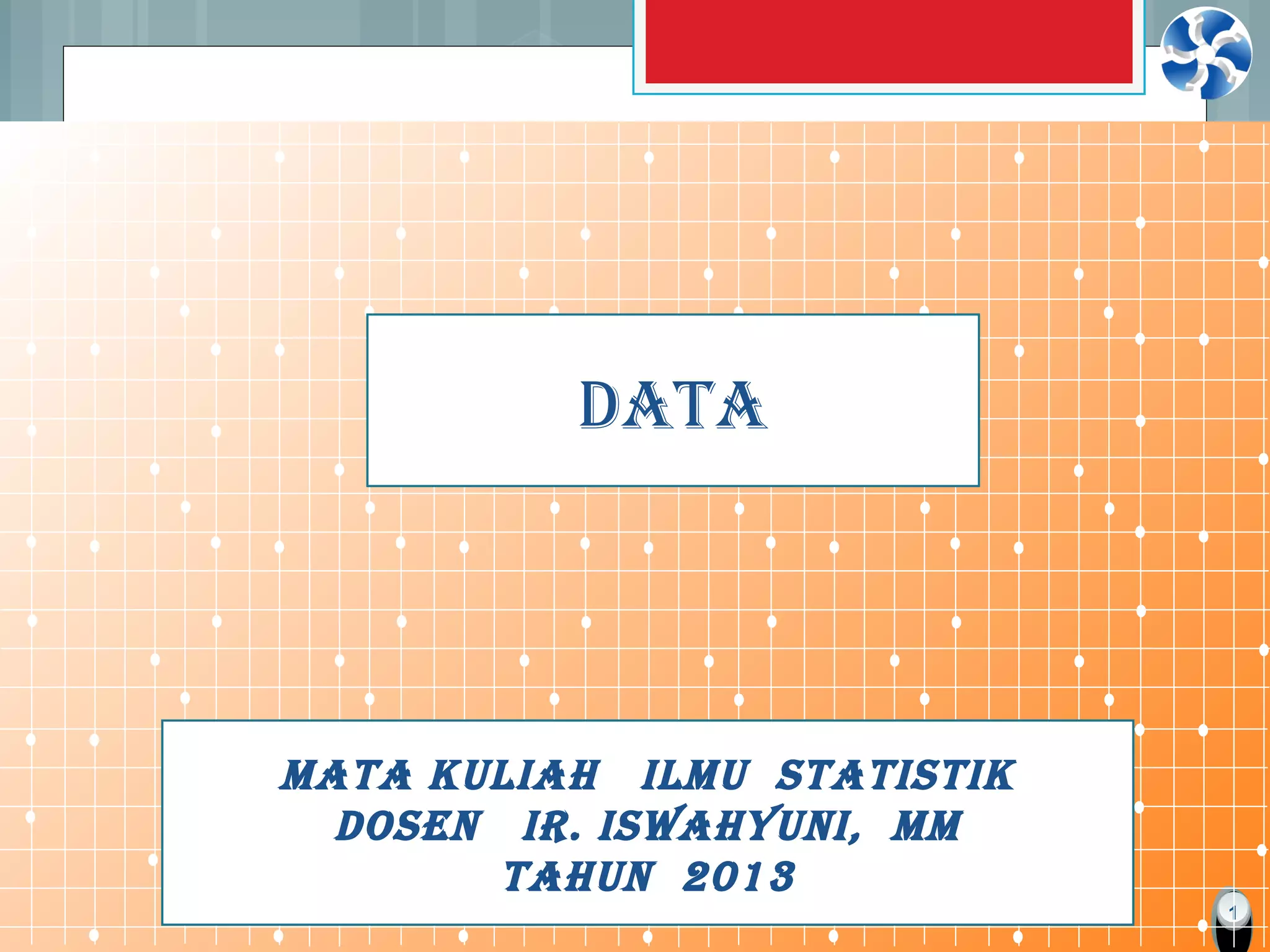 Statistik data | PPT