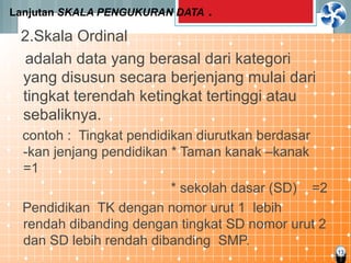 Statistik data | PPT