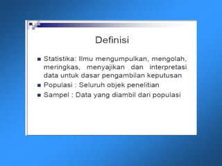 Statistik Deskriptif. pdf | PPT