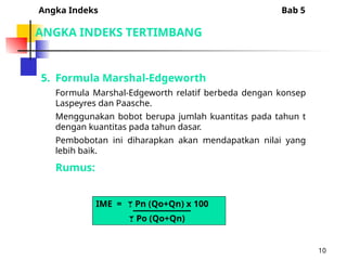 Statistik 10 data angka indeks tertimbang .pptx