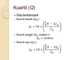 Rumus Statistika | PPTX